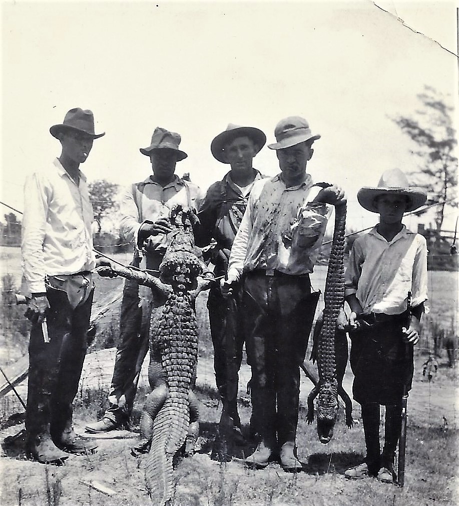 Early Arkansas Hunters: 1927 Alligator Hunt in McNab, Arkansas ...